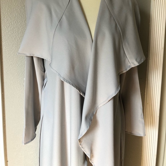 Jackets & Coats | Light Gray Duster | Poshmark